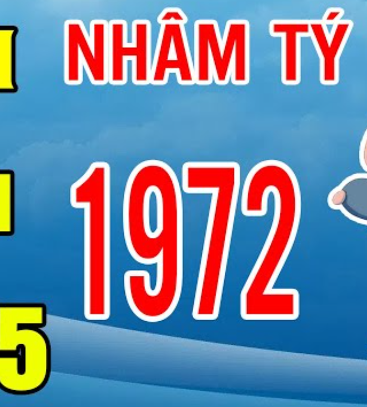 Tử vi tuổi Nhâm Tý 1972 năm 2025: Nam & nữ mạng chi tiết