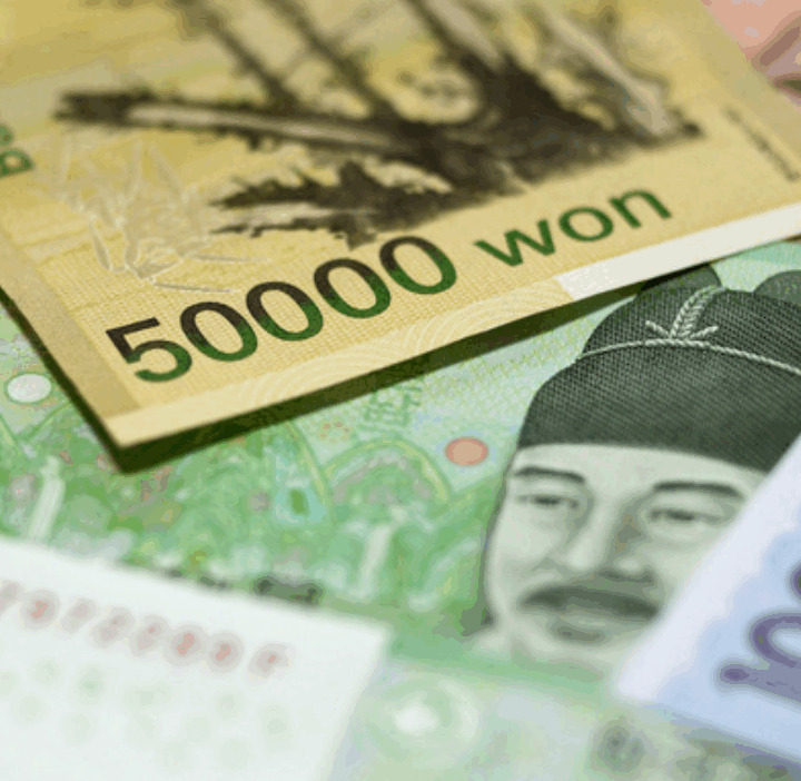 Tỷ giá WON Hàn 24/10 giảm xuống mức thấp nhất gần 6 tháng